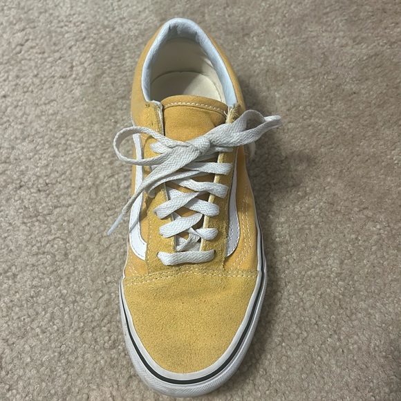 Vans | Shoes | Used Mustard Yellow Old Skool Shoe Vans | Poshmark